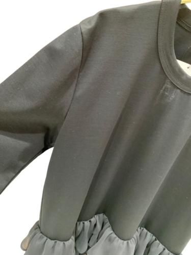 noir kei ninomiya 綿ポンチ×エステルジョーゼット9分丈 noir kei ninomiya 綿ポンチ×エステルジョーゼット9分丈