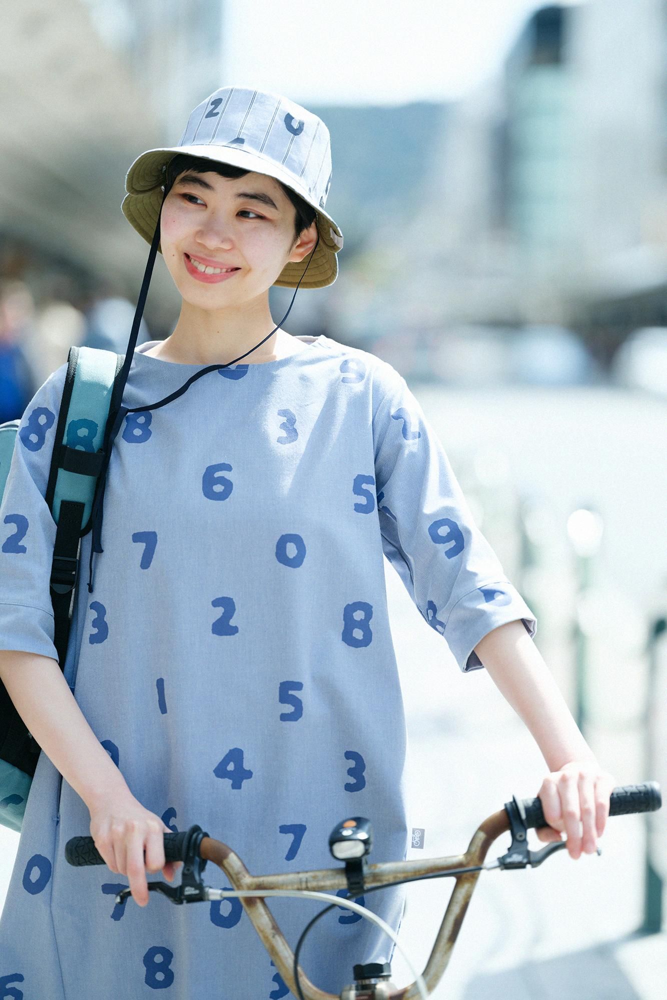 綿×クールマックス(R) BIKEワンピース／SO-SU-U - SOU・SOU netshop （ソウソウ） - 『新しい日本文化の創造』