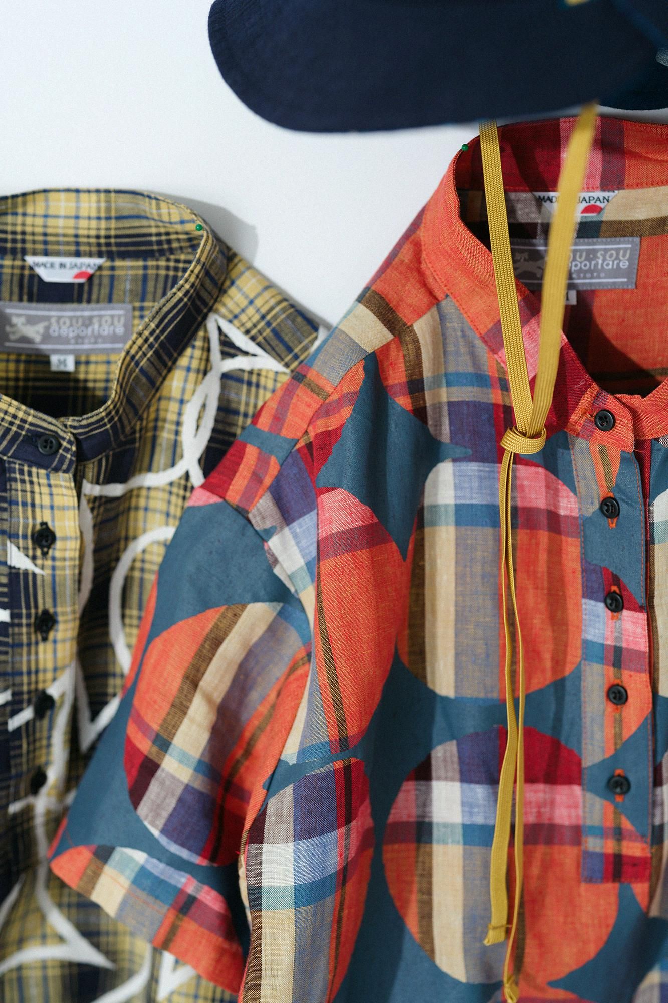 リネンチェック BIKEワンピース／しあわせ - SOU・SOU netshop （ソウソウ） - 『新しい日本文化の創造』