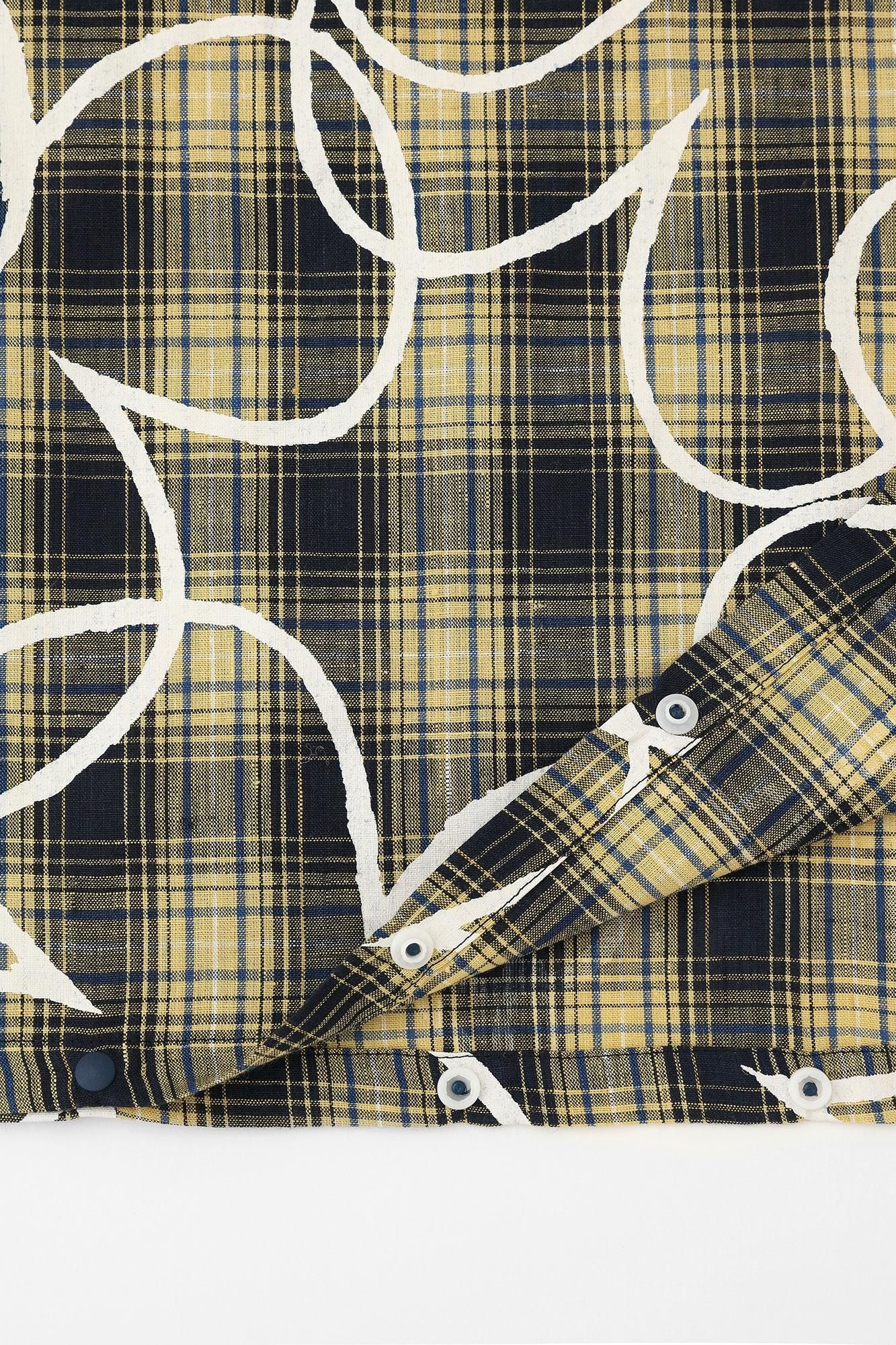 リネンチェック BIKEワンピース／しあわせ - SOU・SOU netshop （ソウソウ） - 『新しい日本文化の創造』