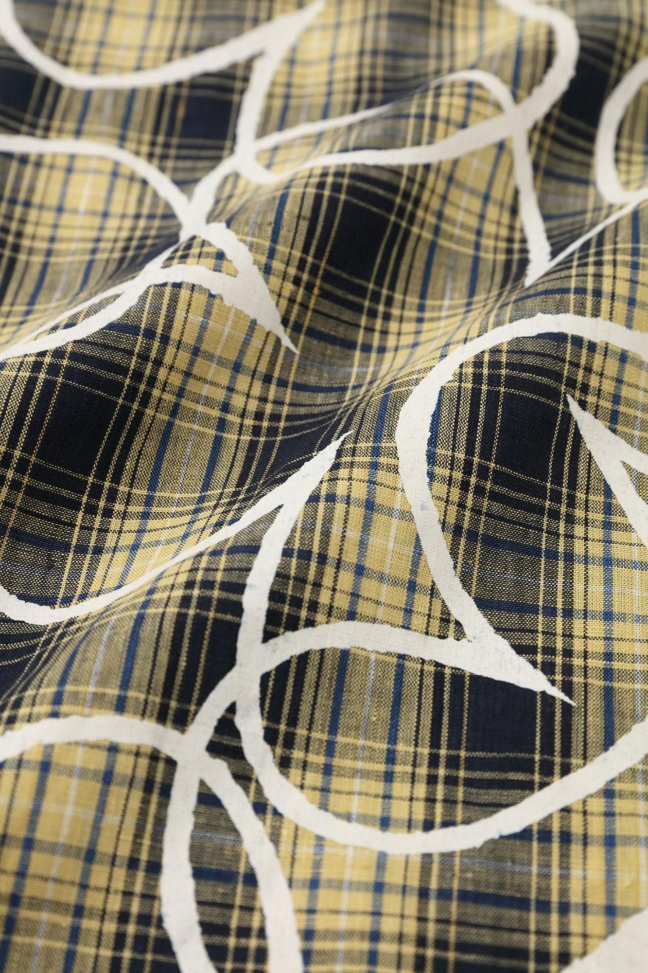 リネンチェック BIKEワンピース／しあわせ - SOU・SOU netshop （ソウソウ） - 『新しい日本文化の創造』