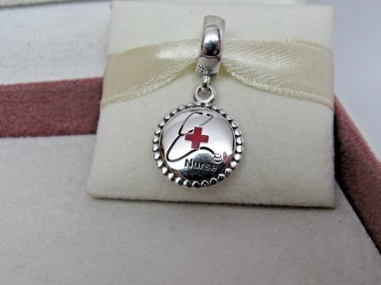 Pandora Nurse Stethoscope Dangle Charm