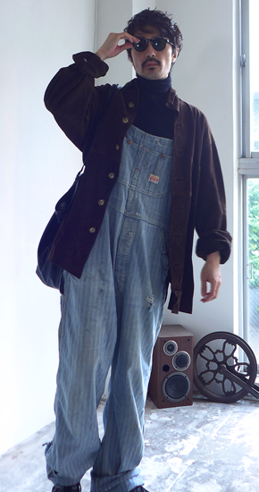 1960s Vintage PAYDAY Herringbone Overall ヴィンテージ 1960s Vintage PAYDAY Herringbone Overall ヴィンテージ