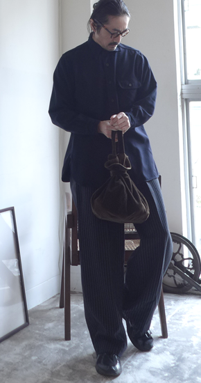 1940~50s Vintage Stripe Wool Wide Trousers ヴィンテージ 1940~50s Vintage Stripe Wool Wide Trousers ヴィンテージ