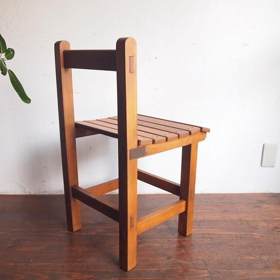 木の椅子(学校椅子) - 古家具・古道具 アンティーク家具 kubu 木の椅子(学校椅子) - 古家具・古道具 アンティーク家具 kubu