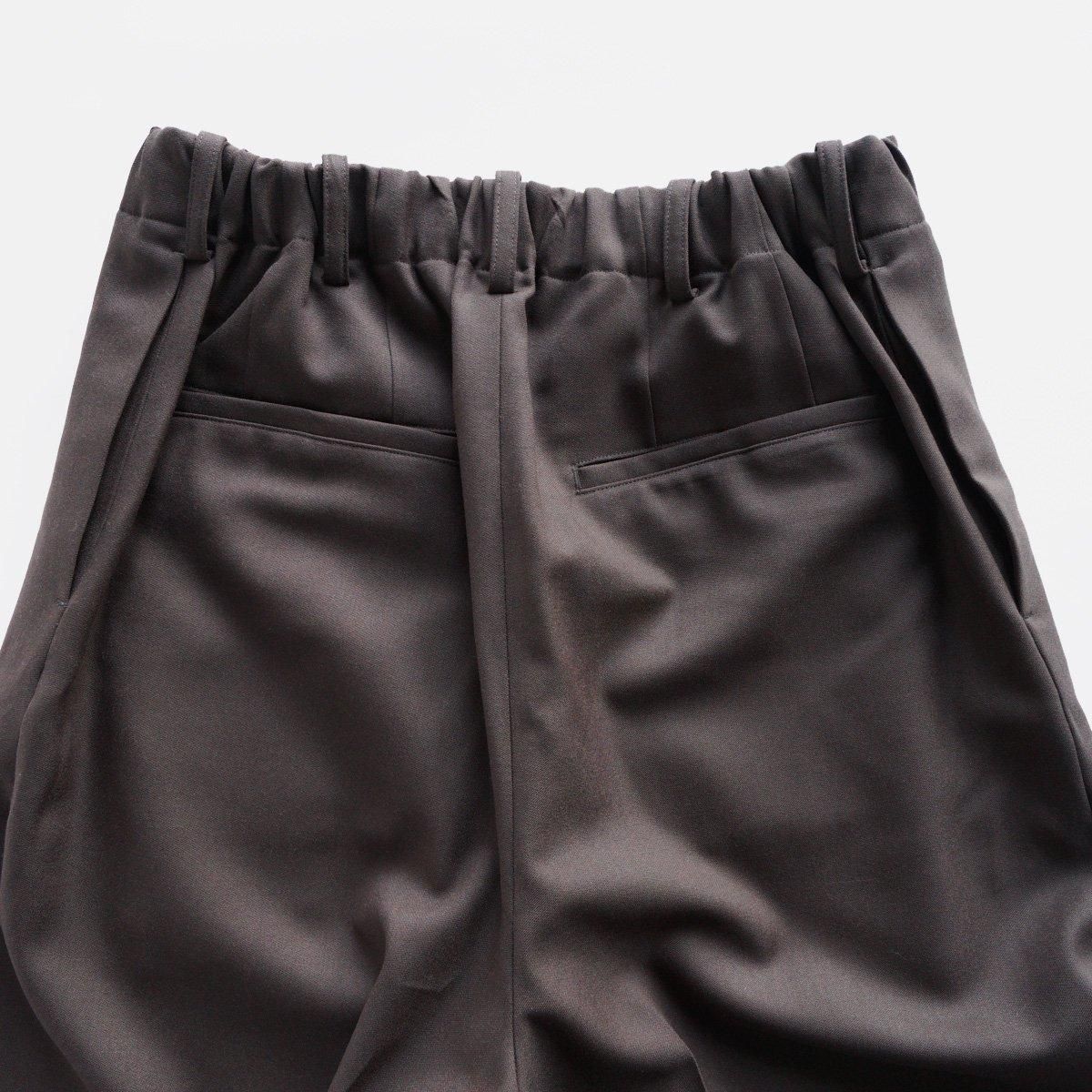 DRAPING CROTCH BOX PLEATS NO TUCK TROUSERS - 香川県高松市の DRAPING CROTCH BOX PLEATS NO TUCK TROUSERS - 香川県高松市の