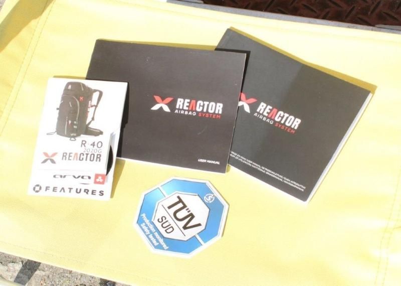 arva アルバ> Airbag Reactor 40 エアバッグリアクタ40 | 中古 arva アルバ> Airbag Reactor 40 エアバッグリアクタ40 | 中古