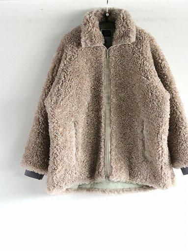 NEEDLES S.C.Fur Jacket - Poly Curly Fur / Beige NEEDLES S.C.Fur Jacket - Poly Curly Fur / Beige