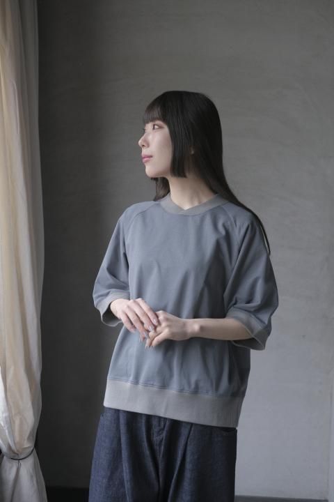 atelier naruse | コットンリネン マルチストライプ スモック atelier naruse | コットンリネン マルチストライプ スモック
